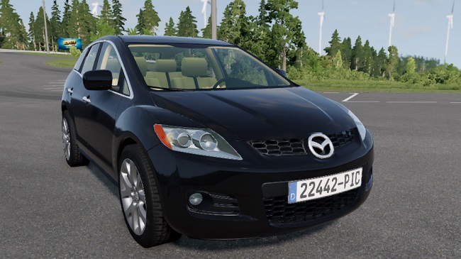 Mazda CX-7 для BeamNG.drive (0.25.x) » Моды для игр про автомобили от ...