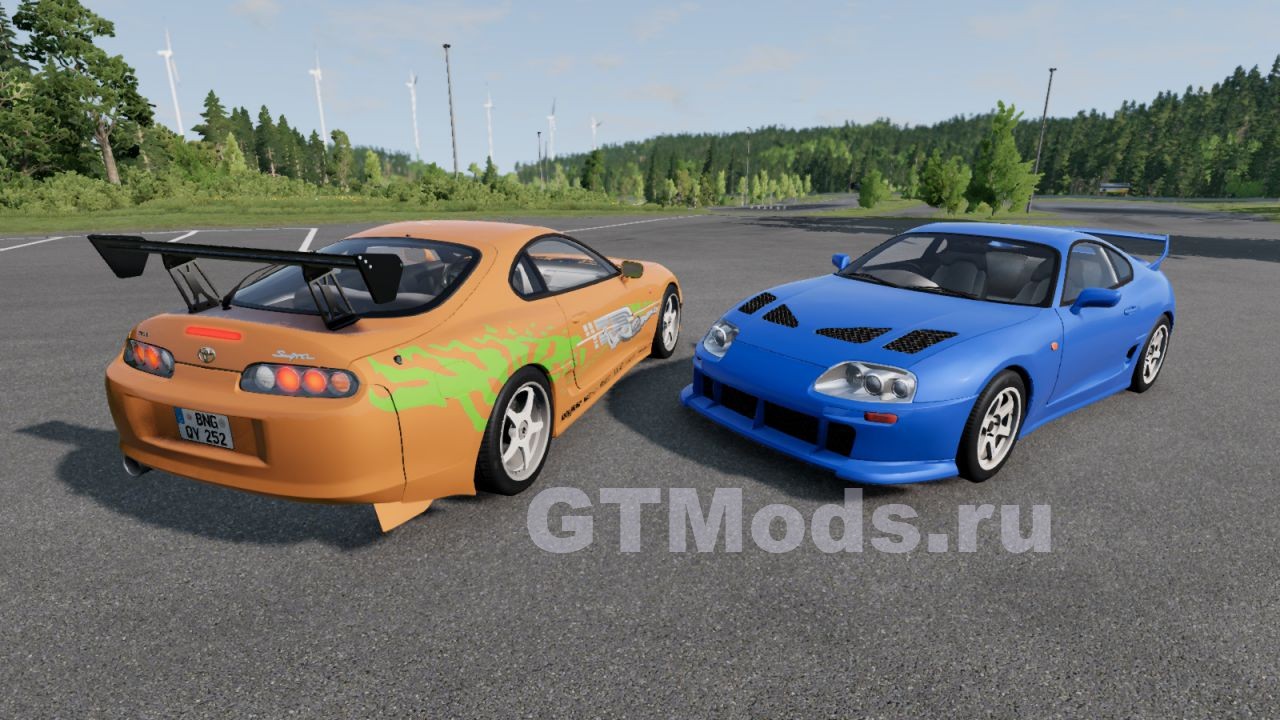 Toyota Supra A80 1993 v1.0 для BeamNG.drive (0.26.x) » Моды для игр про ...